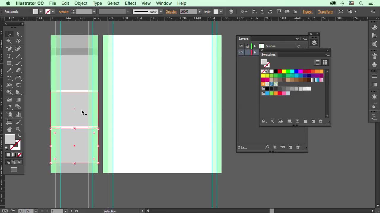 Align and Distribute Tools (How To) | Adobe Illustrator for Web Design ...