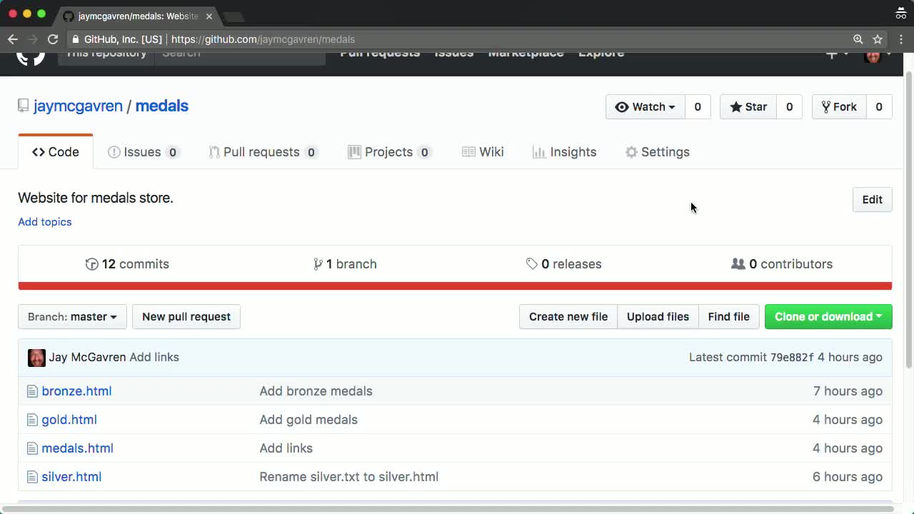 Exploring the Repo on GitHub (How To) | Introduction to Git | Treehouse