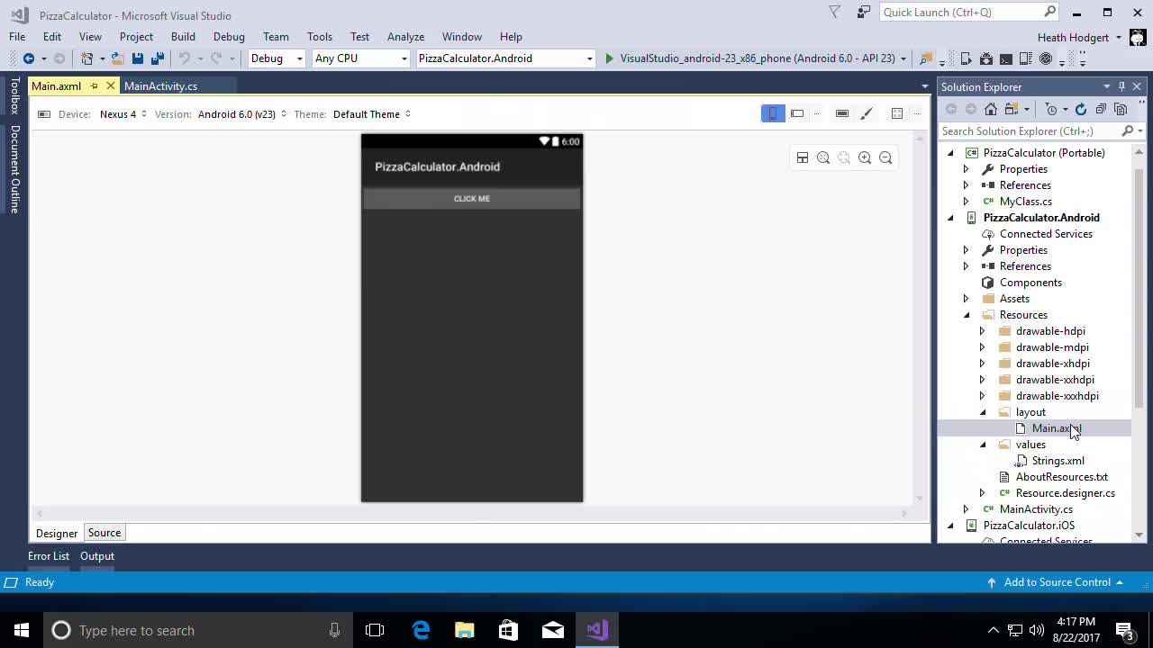 Implementing the Android App (How To) | Introduction to Xamarin | Treehouse