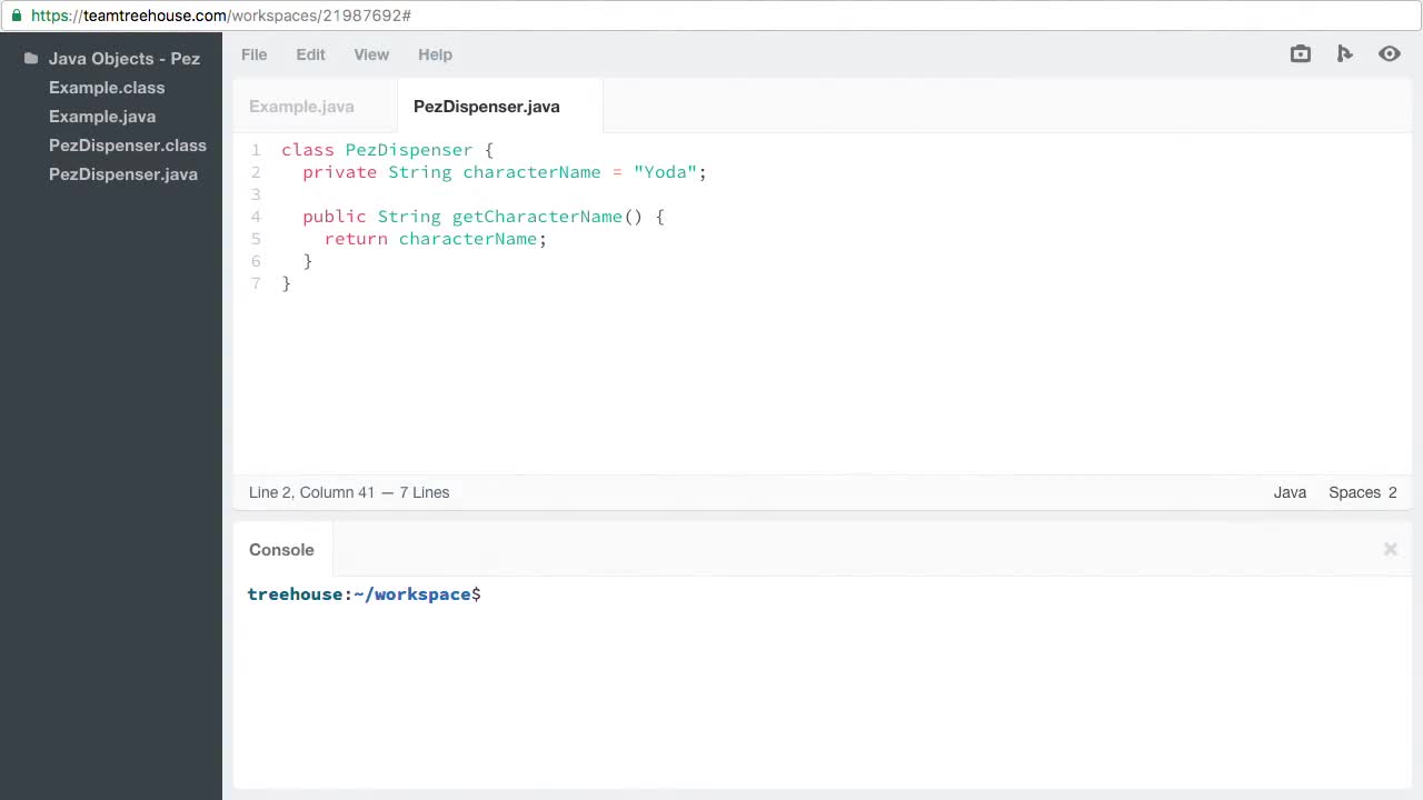 Constructors (How To) | Java Objects | Treehouse