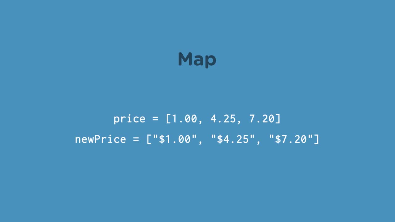 Transform Array Items with map() (How To) | JavaScript Array Iteration Methods | Treehouse