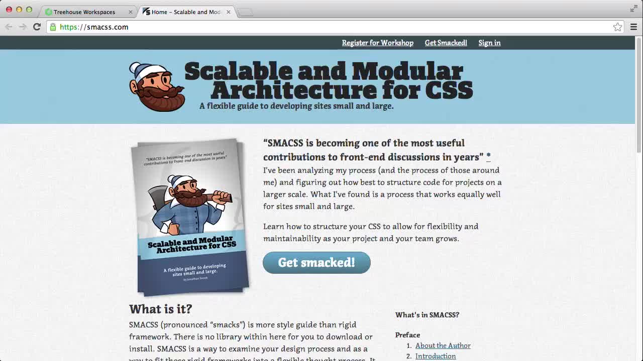 SMACSS in our Workflow (How To) | Modular CSS with Sass | Treehouse