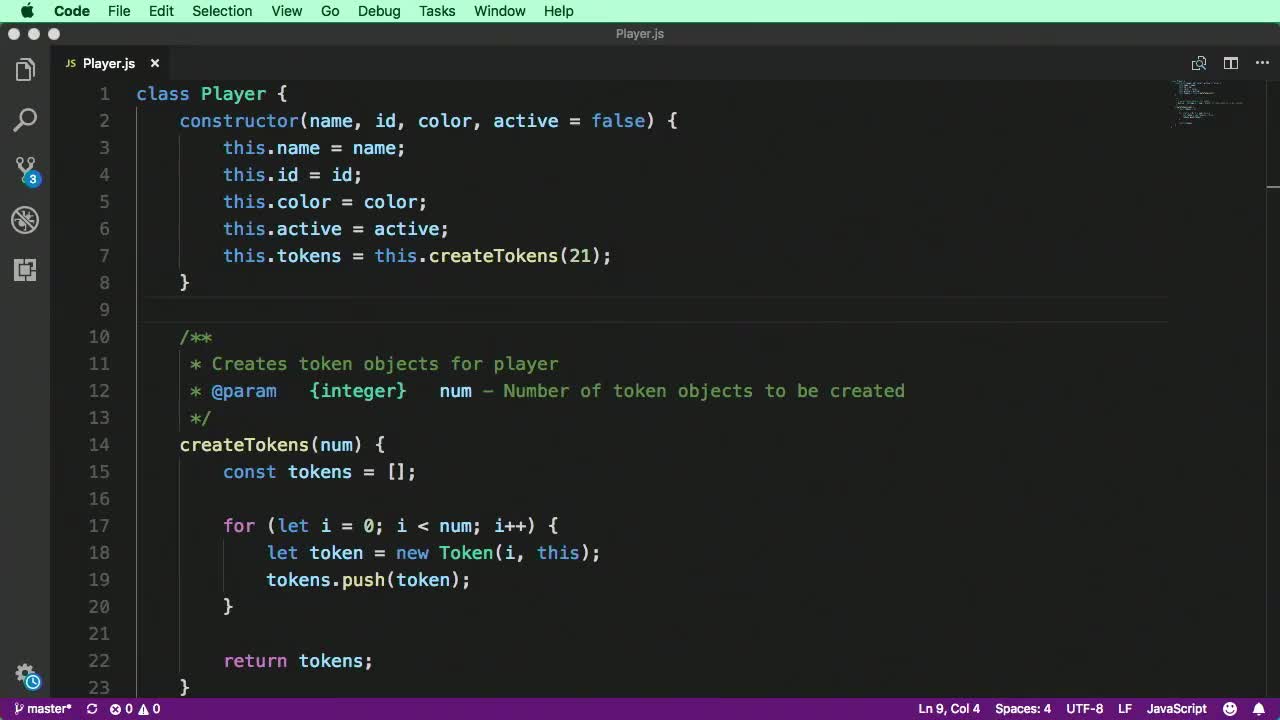 createTokens() Method Solution (How To) | Object-Oriented JavaScript ...