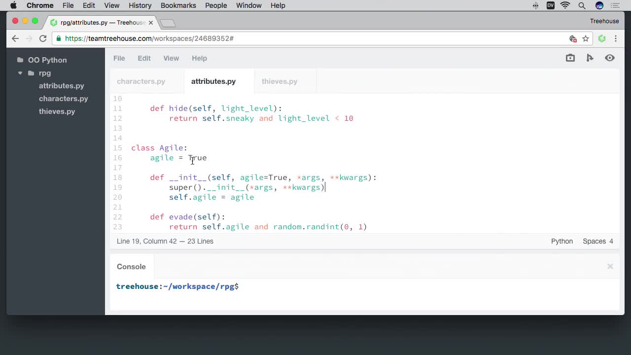 Multiple Superclasses (How To) | Object-Oriented Python | Treehouse