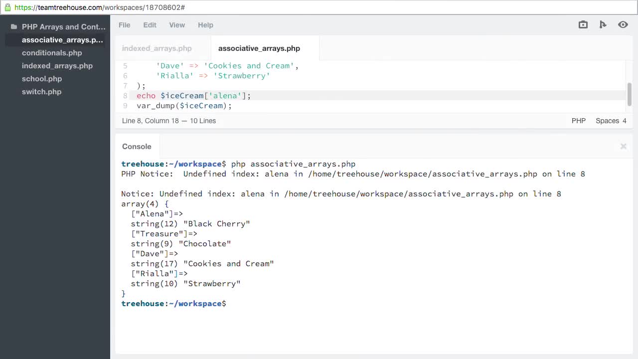 Mixing Data Types In Arrays How To Php Arrays And Control