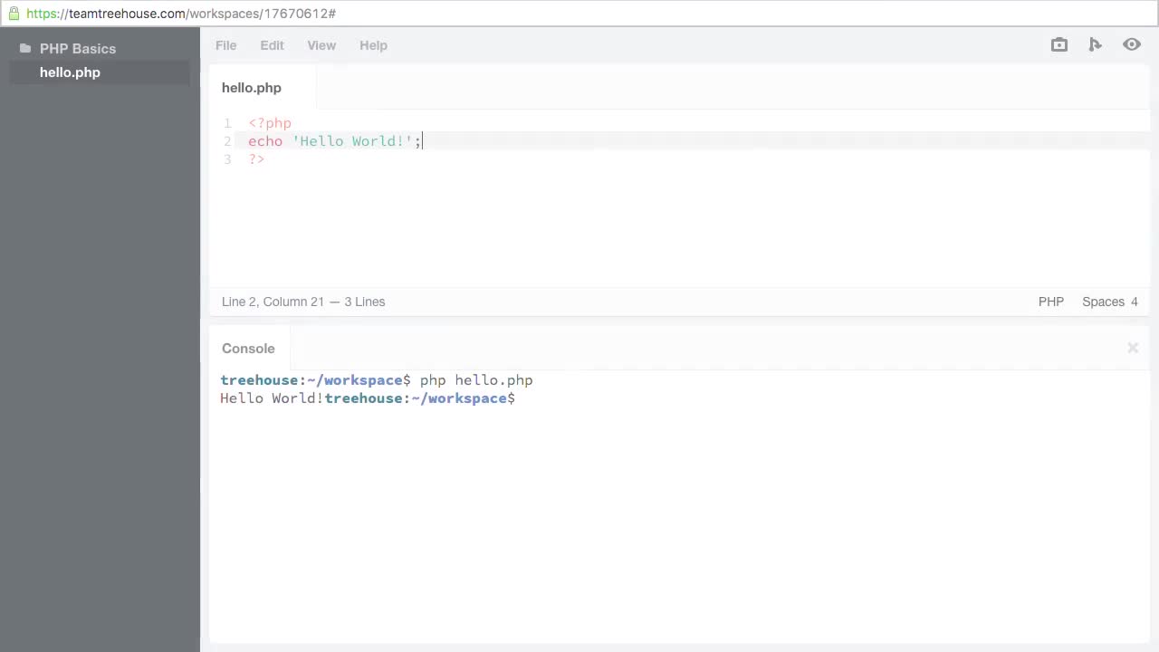 PHP Comments (How To) | PHP Basics | Treehouse