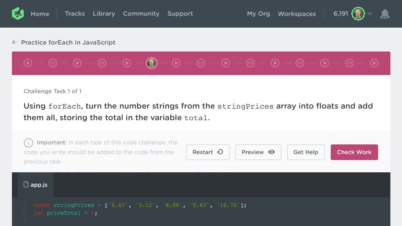Challenge 3 Solution (How To) | Practice forEach in JavaScript | Treehouse