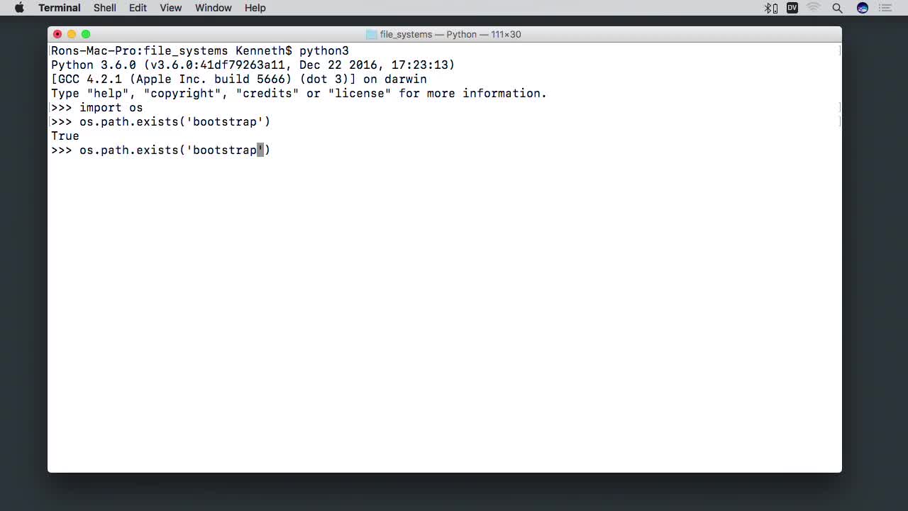 Creating Files and Directories (How To) | Python for File Systems | Treehouse