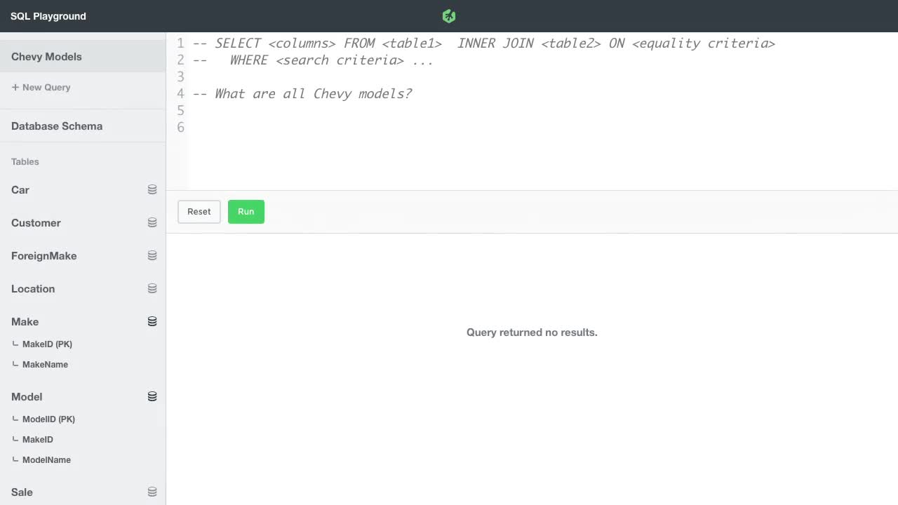 Inner Joins How To Querying Relational Databases Treehouse 