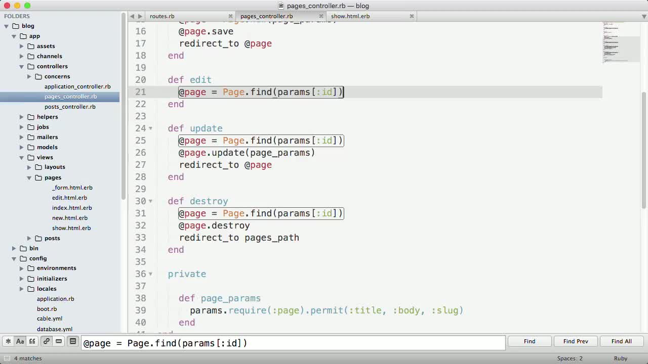Filters How To Rails Routes And Resources Treehouse 