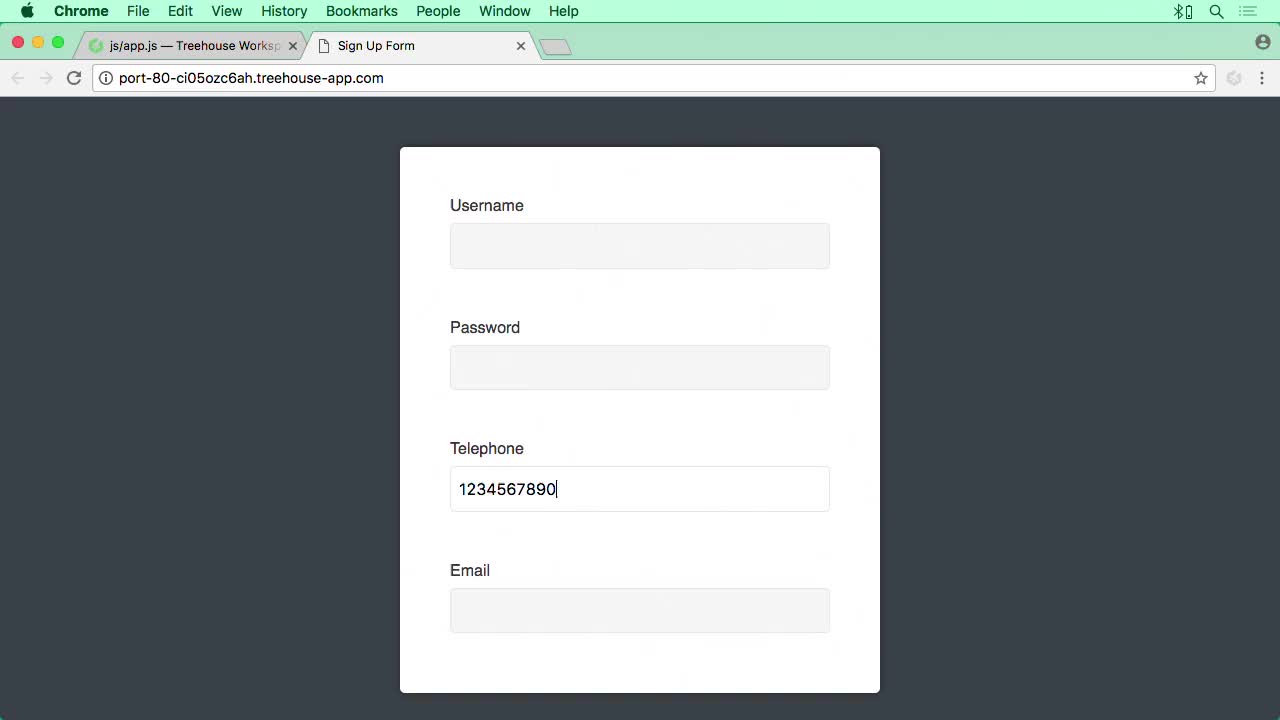 Reformatting A Telephone Number How To Regular Expressions In Javascript Treehouse