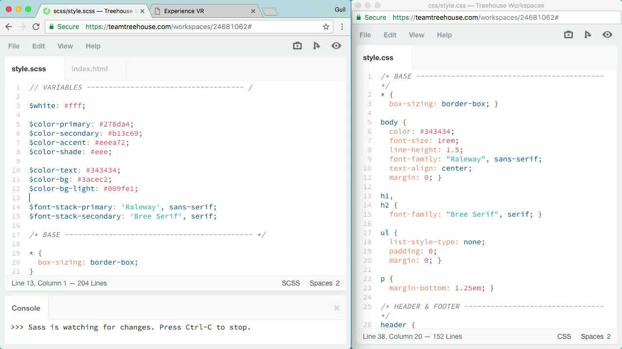 Use the Ampersand to Reference Parent Selectors (How To) | Sass Basics | Treehouse