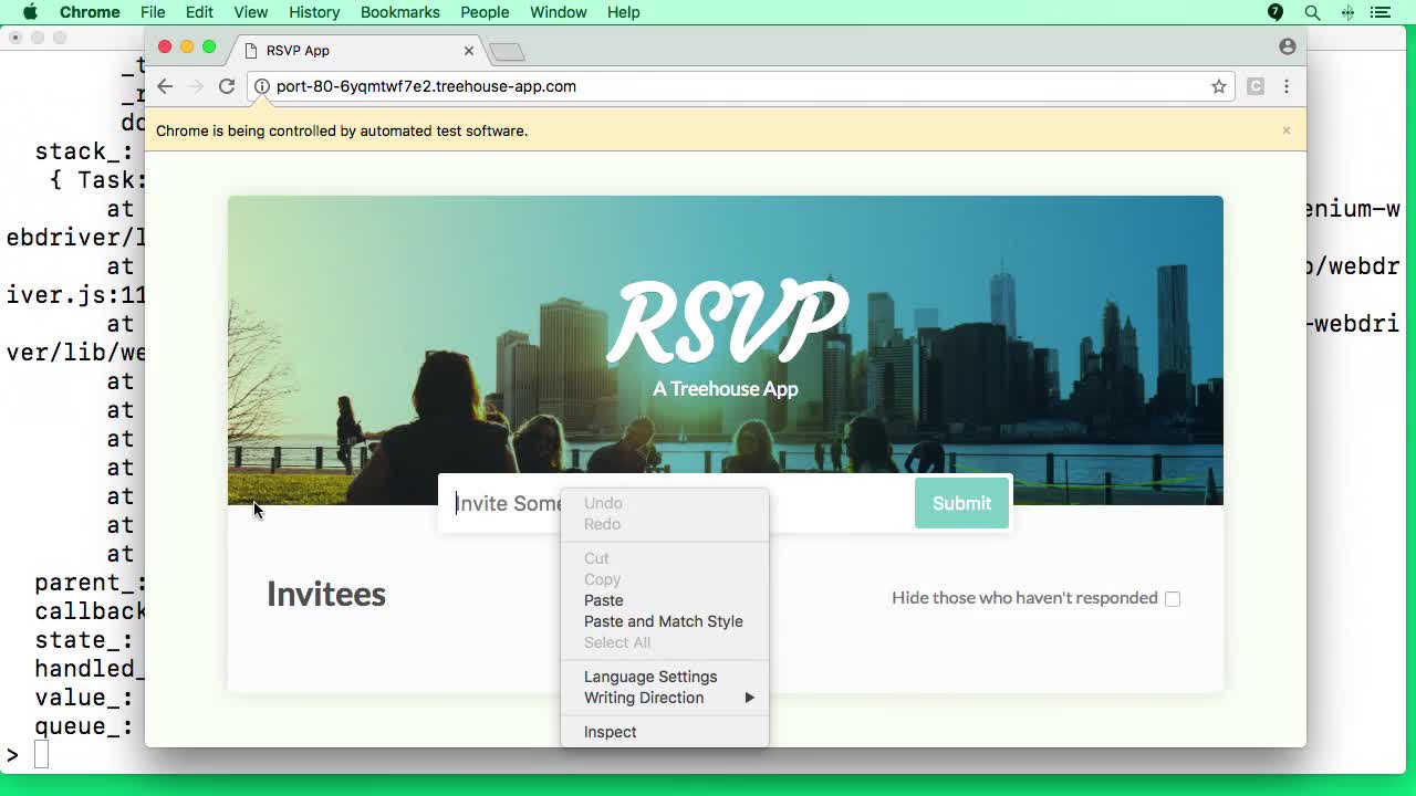 WebDriver Basics (How To) | Introduction to Selenium | Treehouse