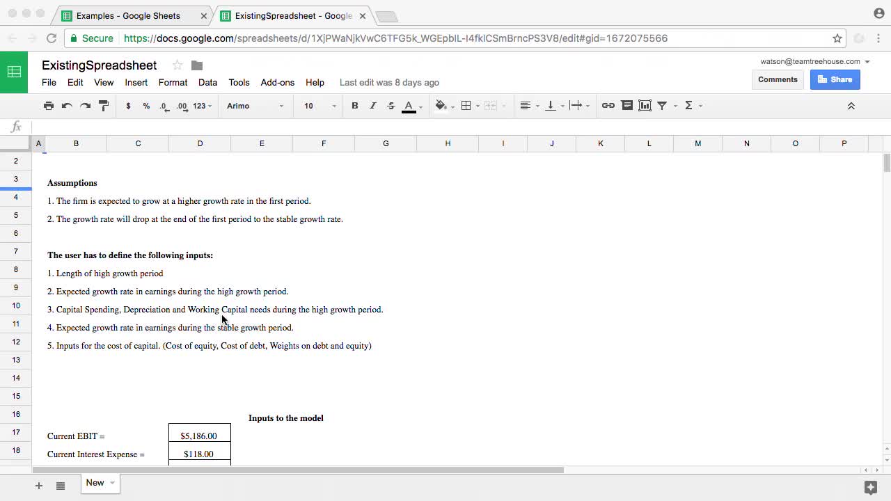 Adding Data to A Spreadsheet (How To) | Spreadsheet Basics | Treehouse