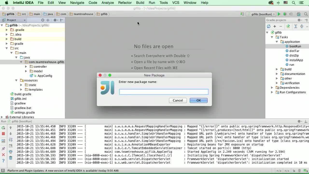Create A Data Repository Component How To Spring Basics Treehouse