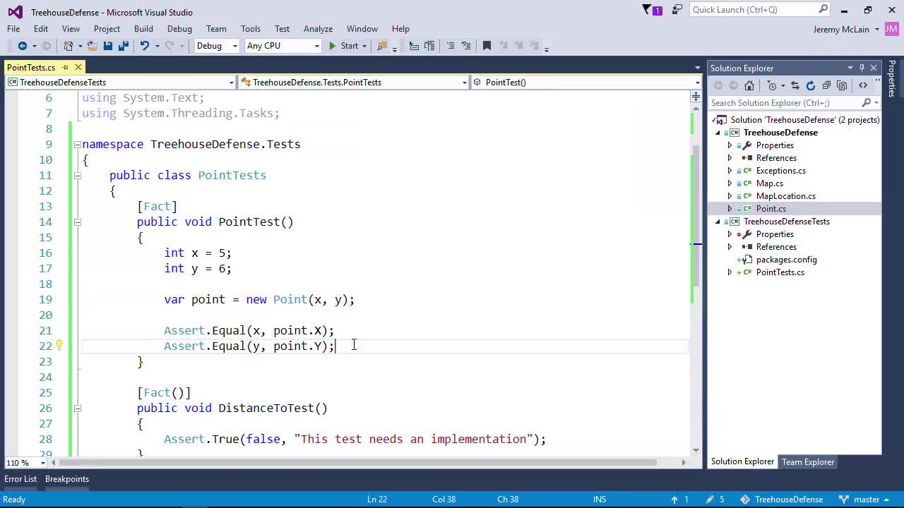 Running Tests (How To) | Unit Testing in C# | Treehouse