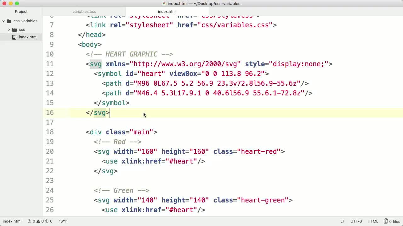 Using CSS Variables with SVG (How To) | Using CSS Variables | Treehouse