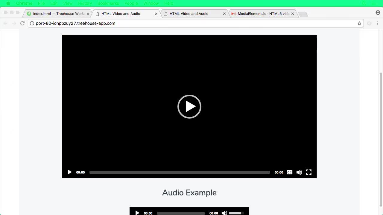 Setting Options for the Media Player (How To) | Create a Media Player with MediaElement.js ...