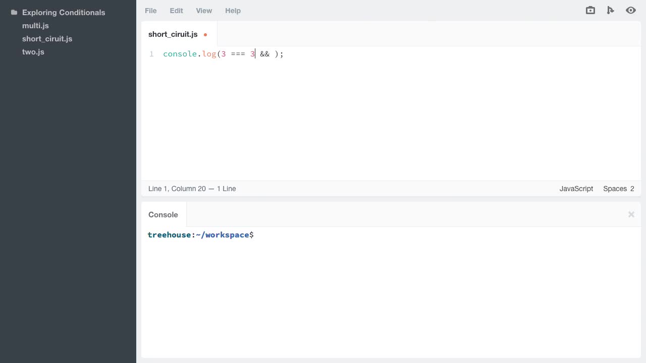 Short Circuit Evaluation (How To) | Exploring JavaScript Conditionals ...