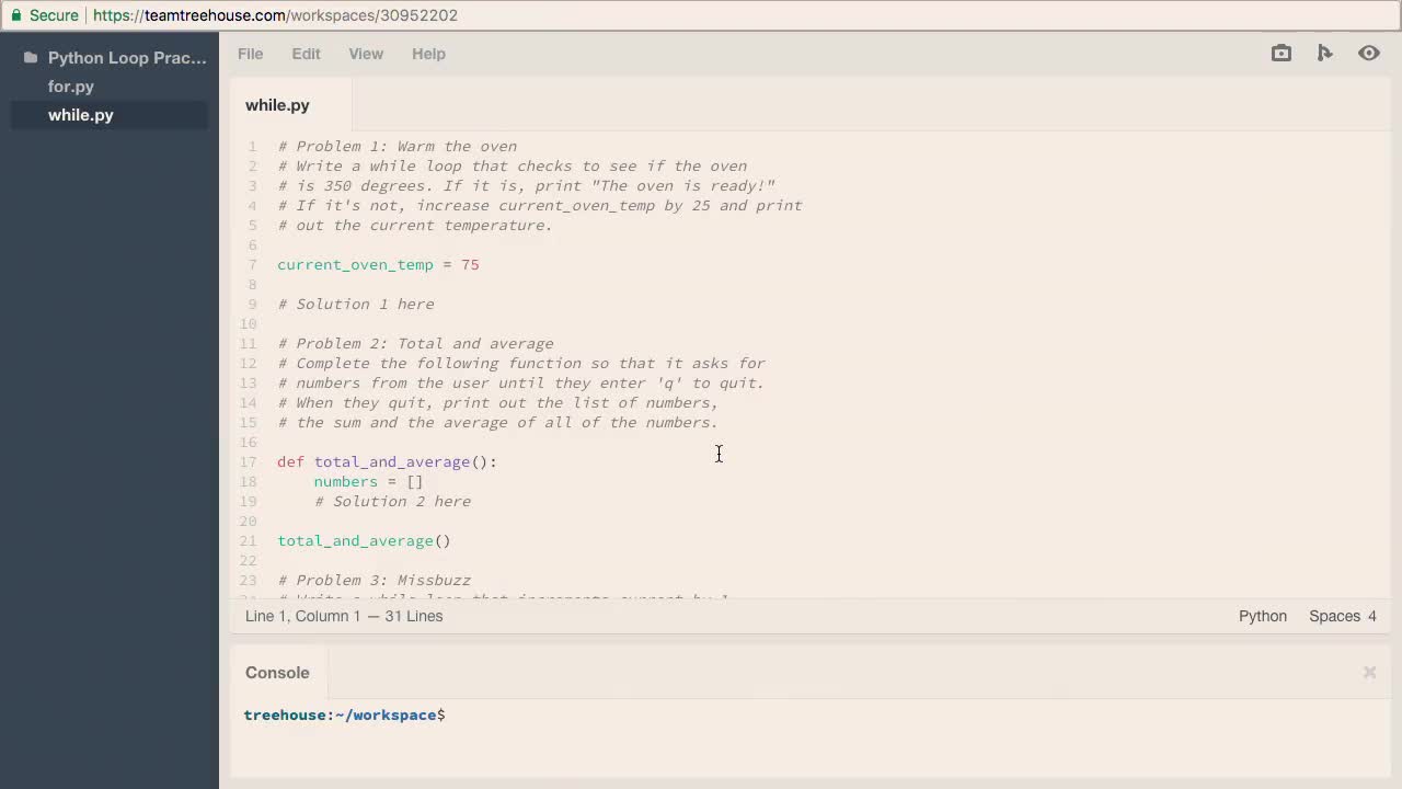 The Solution: While Loops (How To) | Practice Writing Loops in Python ...