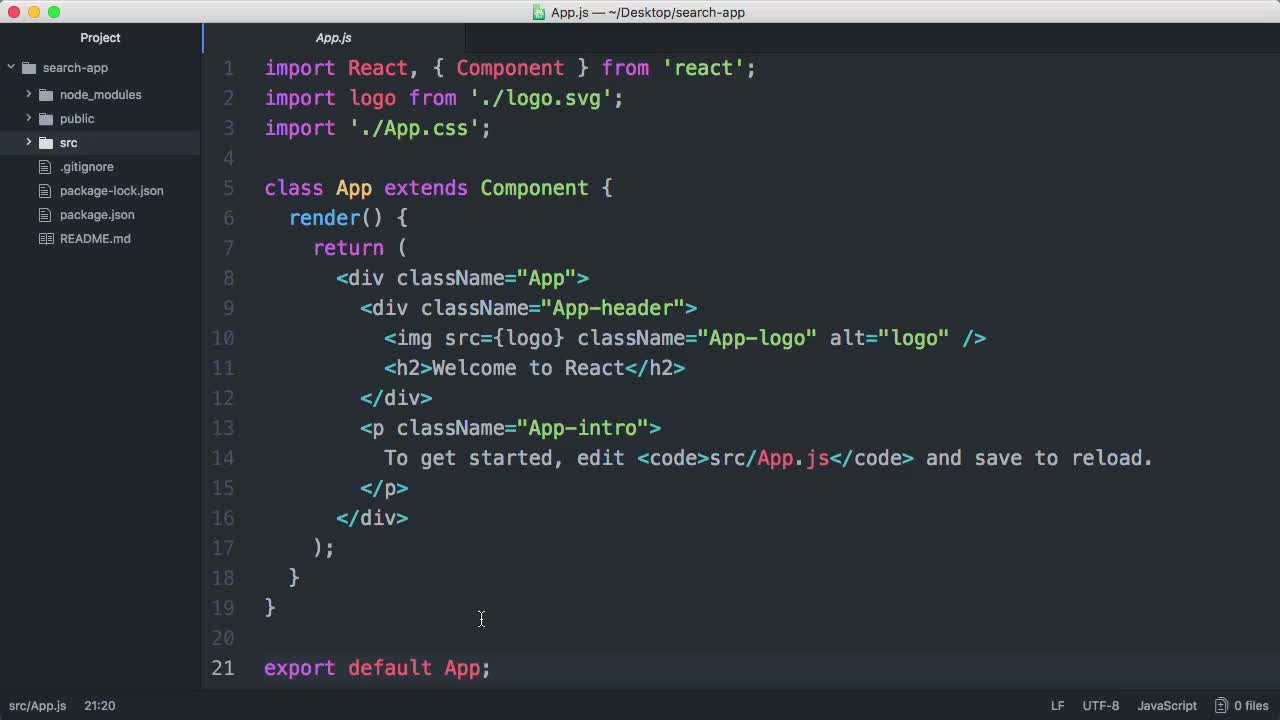 Customizing Your Project How To Using Create React App Treehouse 1891