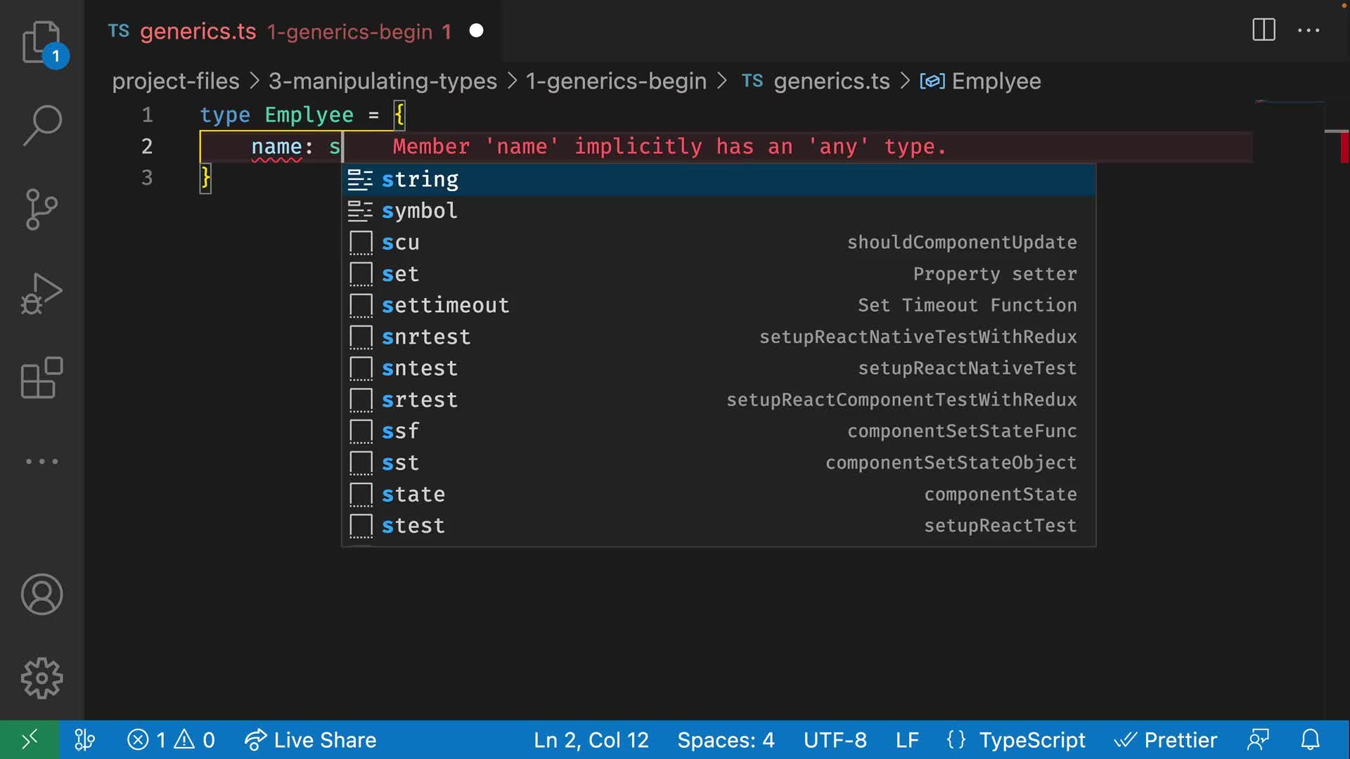 The Basics of Generics (How To) | TypeScript Basics | Treehouse