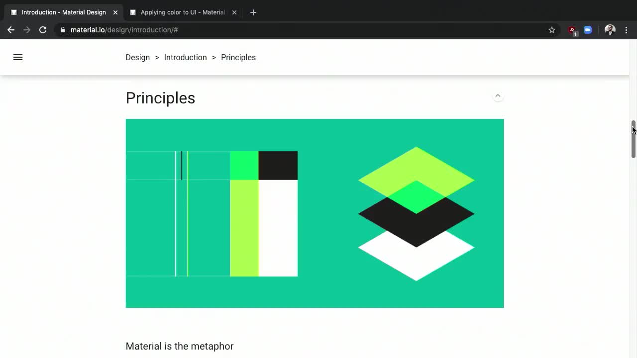 Material Design Principles (How To) | Getting Started With Material ...