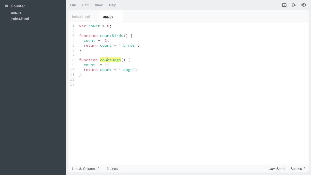 Fixing Our Problem with Closures (How To) | Understanding Closures in JavaScript | Treehouse