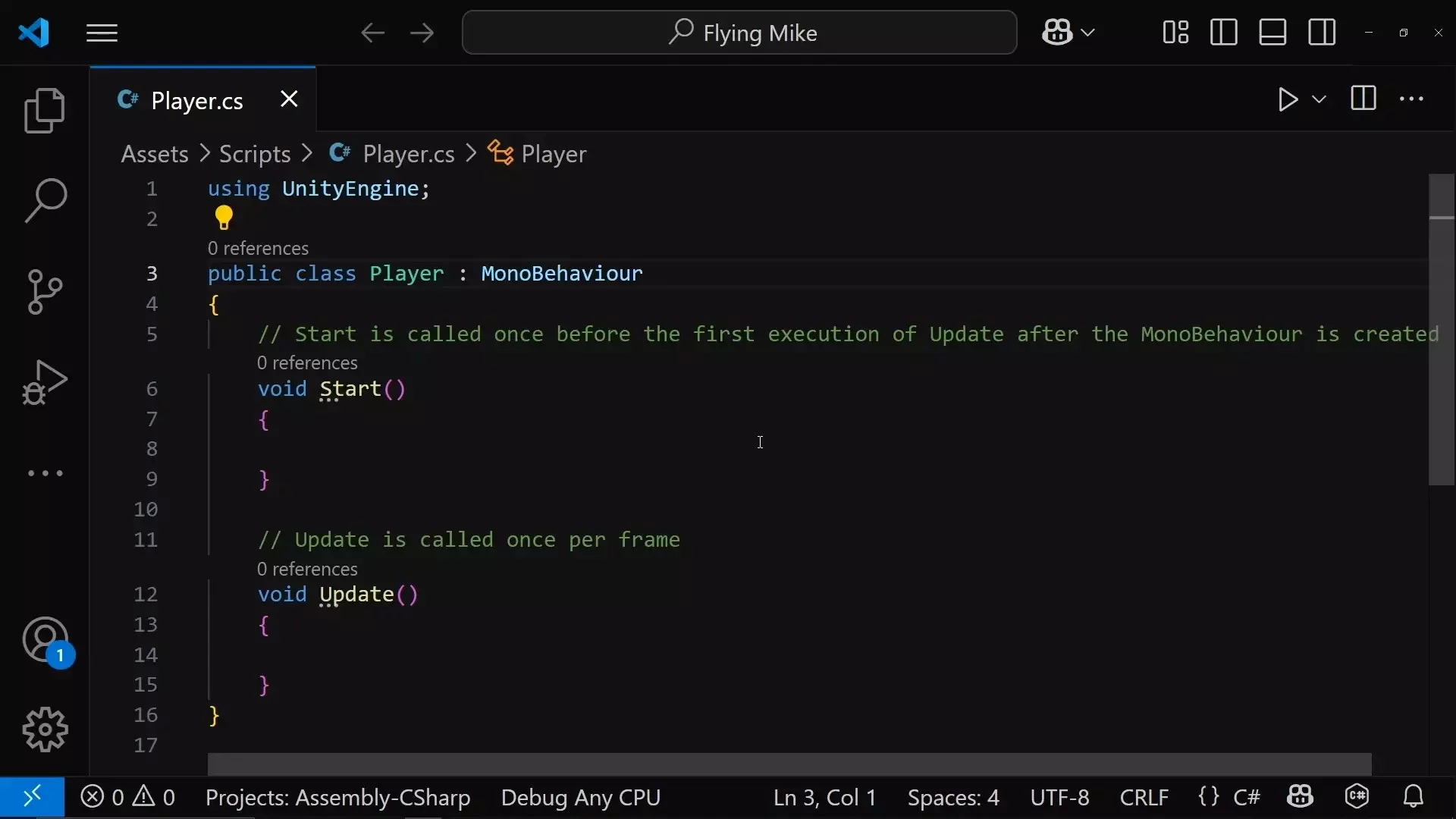 Your First Unity Script (How To) | Unity Basics | Treehouse