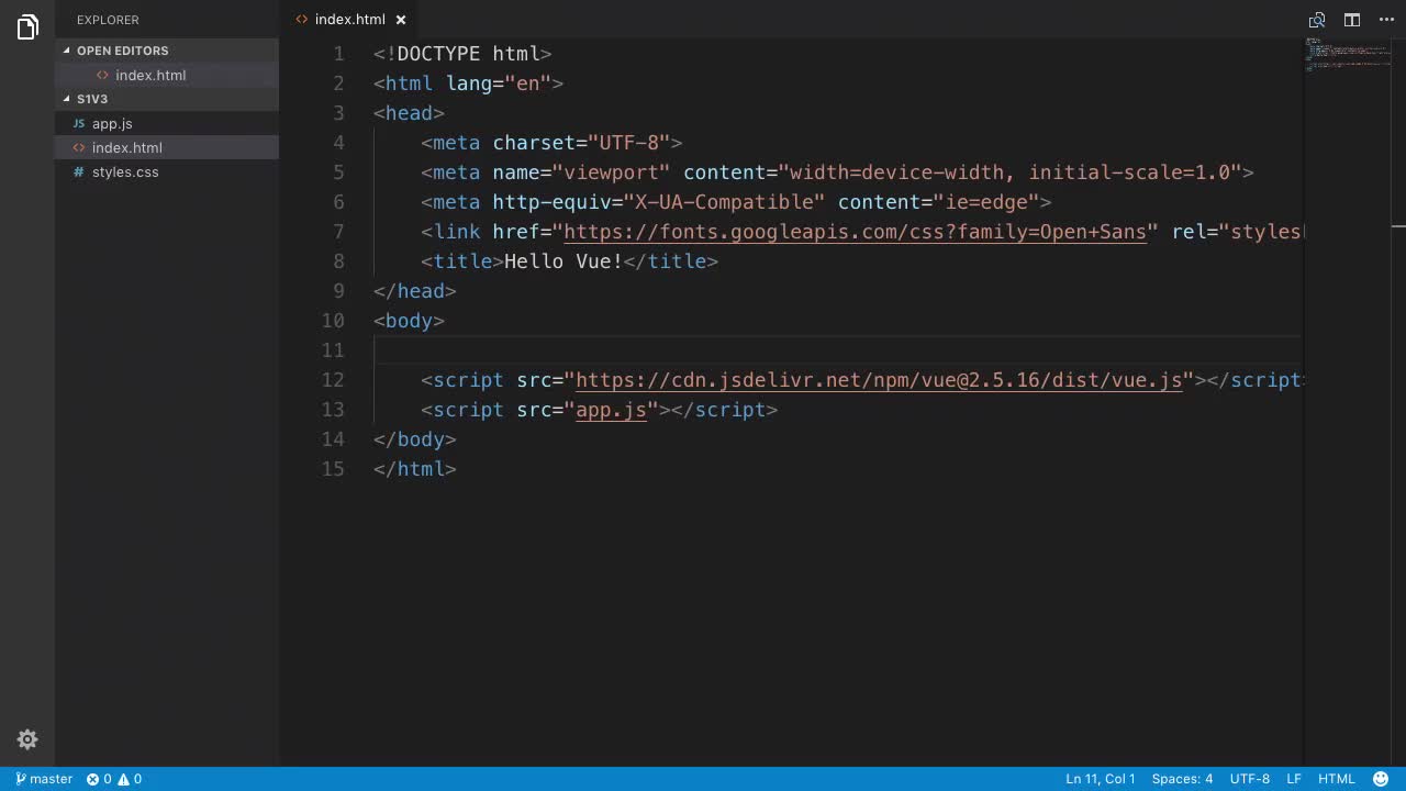 Hello Vue How To Vuejs Basics Treehouse