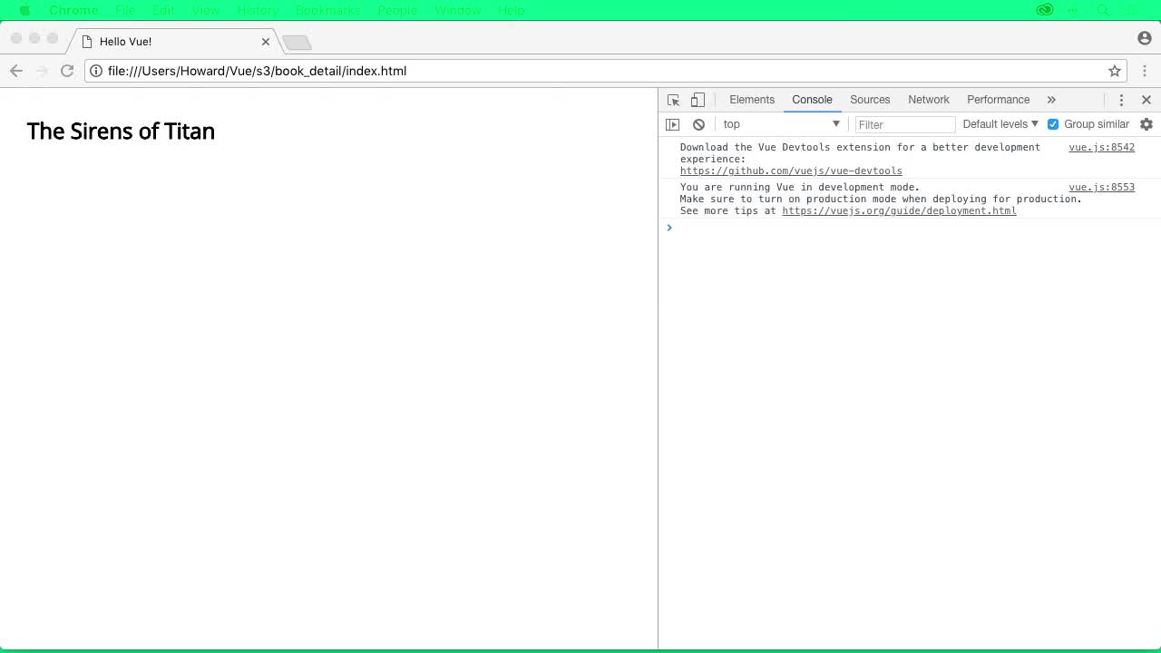 Vue Devtools How To Vuejs Basics Treehouse 