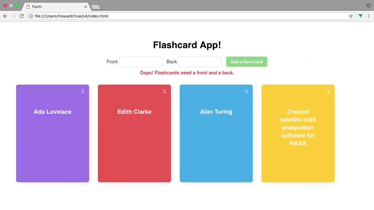 Getting User Input How To Vuejs Basics Treehouse