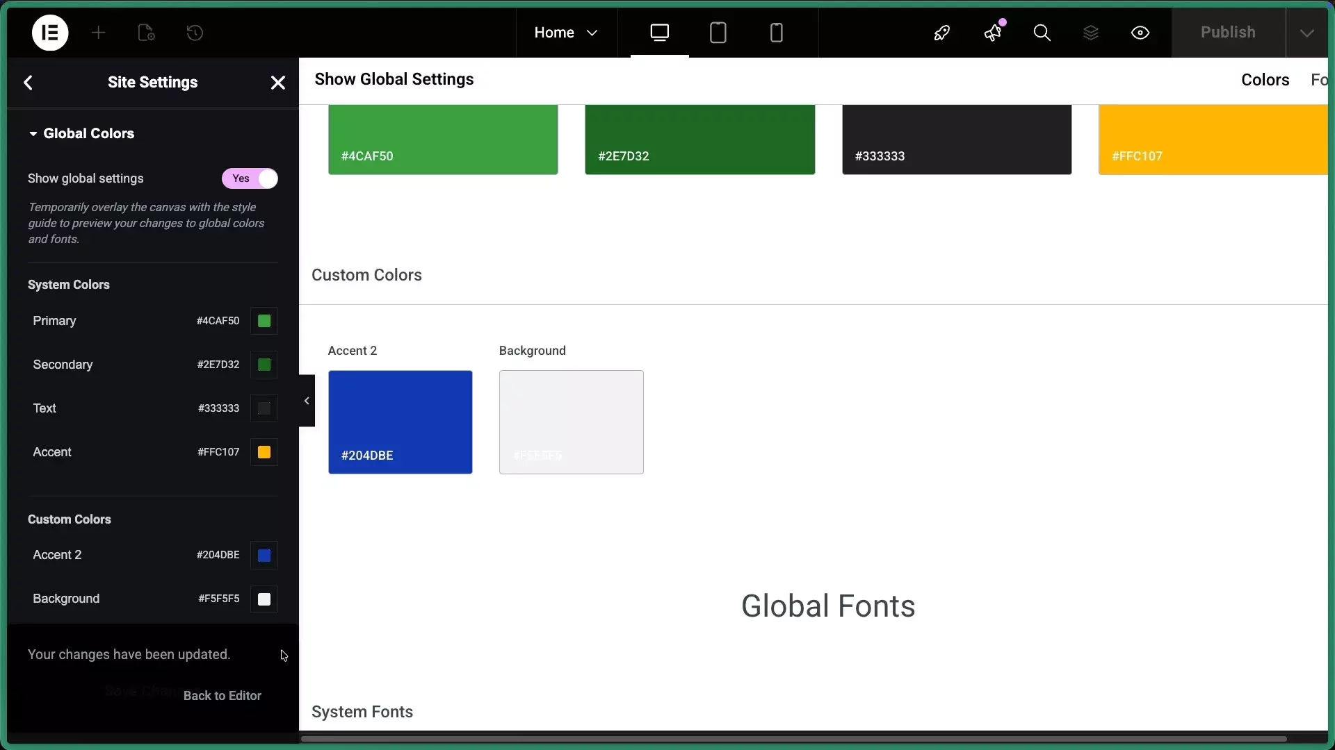 Setting Global Styles (How To) | WordPress Basics | Treehouse