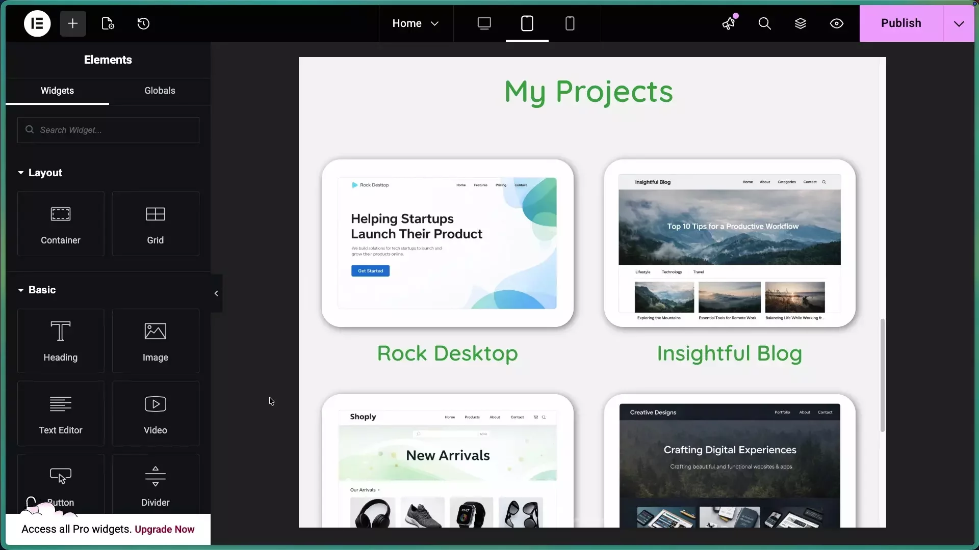 Building the Projects Section (How To) | WordPress Basics | Treehouse